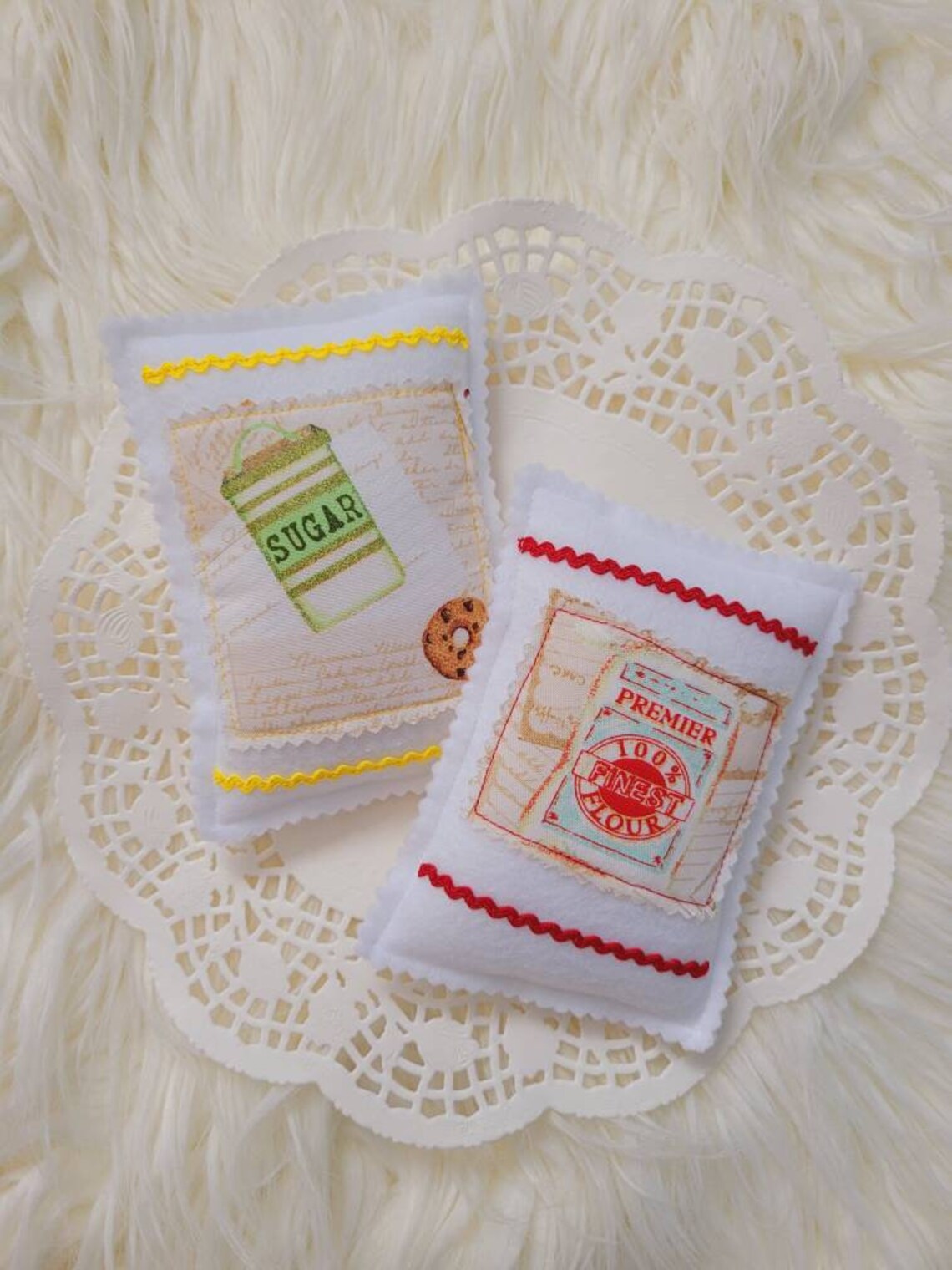 Felt Baking Set Felt Flour Sugar Set Felt Food felt - Etsy