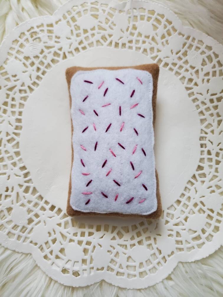 Felt Toaster Strudel Set of 4. Felt Food . Felt Breakfast. - Etsy