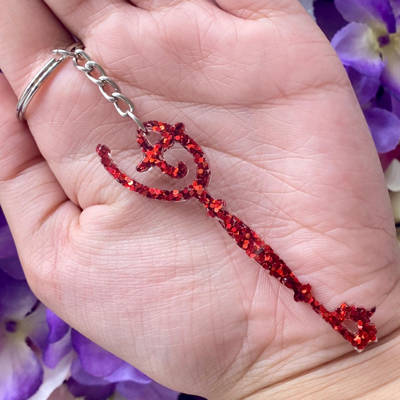 Disney inspired keychain Disney key Disneyland Disney World | Etsy