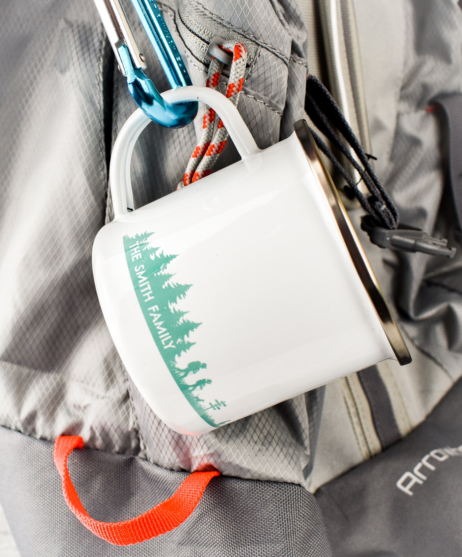 Custom Camping Enamel Mug Hiking Outdoors Adventure Mug | Etsy