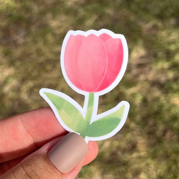 Tulip Aesthetic Stickers - Etsy