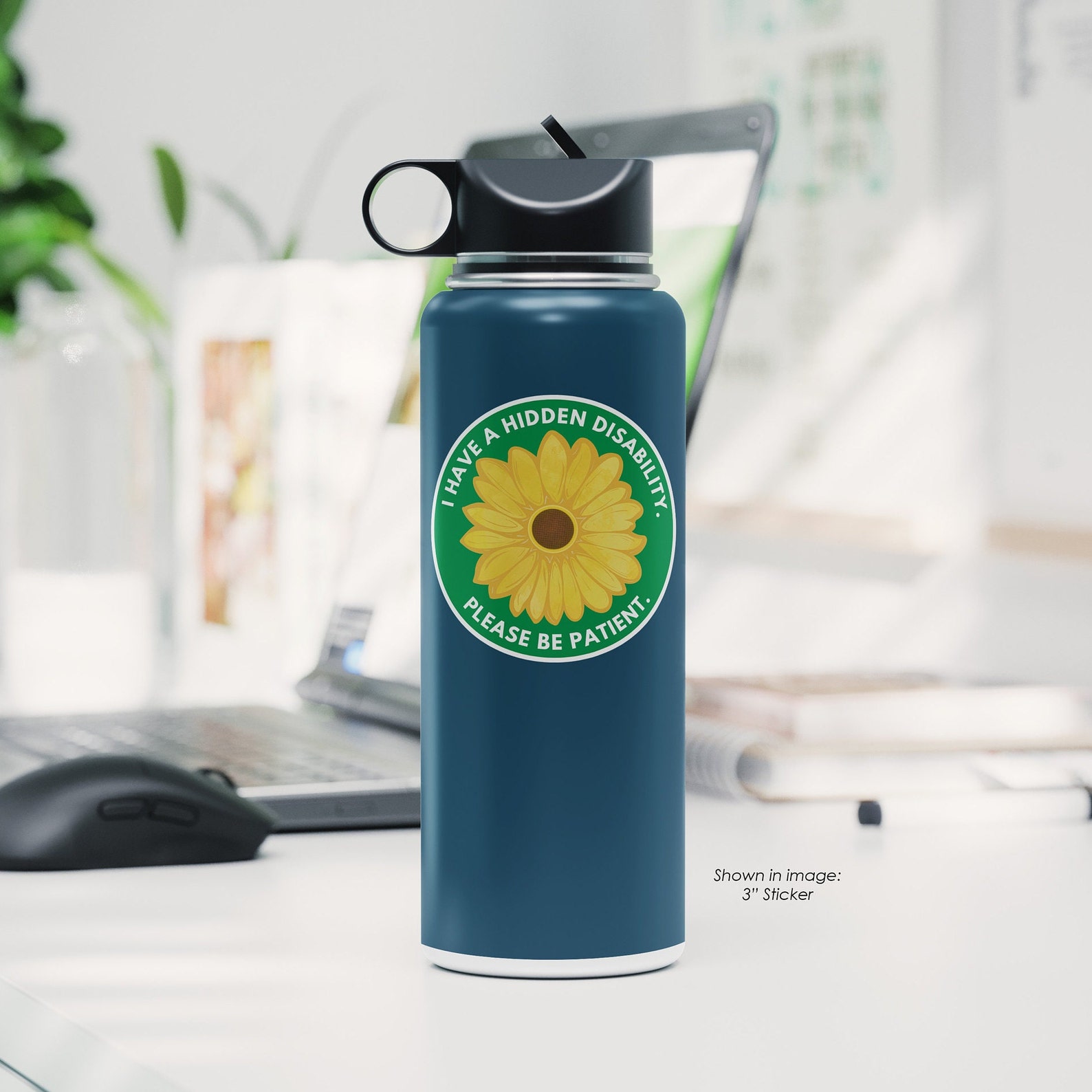 Hidden Disability Awareness Sticker, Waterproof Sticker, Mental Health ...