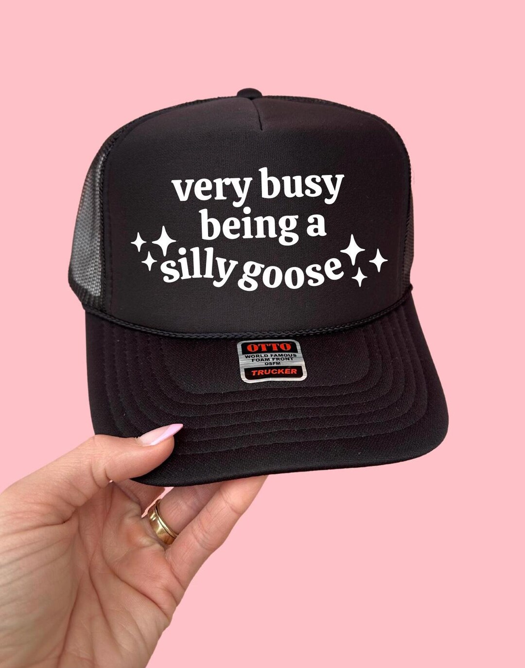 Silly Trucker Hat | Very Busy | Mom Life | Errand Hat - Etsy