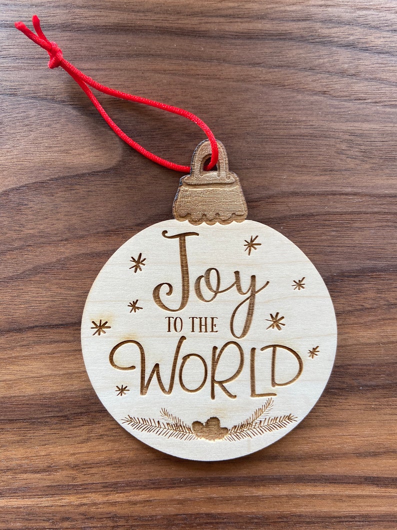 Joy To The World Ornaments