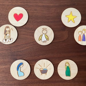 Nativity Story Starters- DIY Hand-painted Gift, Teaching, & Activity ...