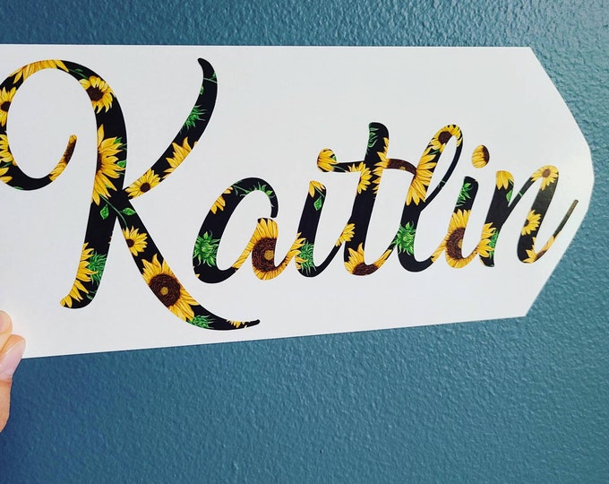 Glitter Name Decal Glitter Name Sticker Glitter Decal Wine Glass Decal ...