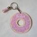 PERSONALIZED DONUT KEYCHAIN | Donut | Keychain | Gift for Her | Donut ...