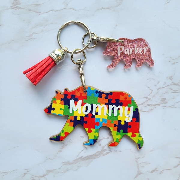 Autism Key Chain - Etsy