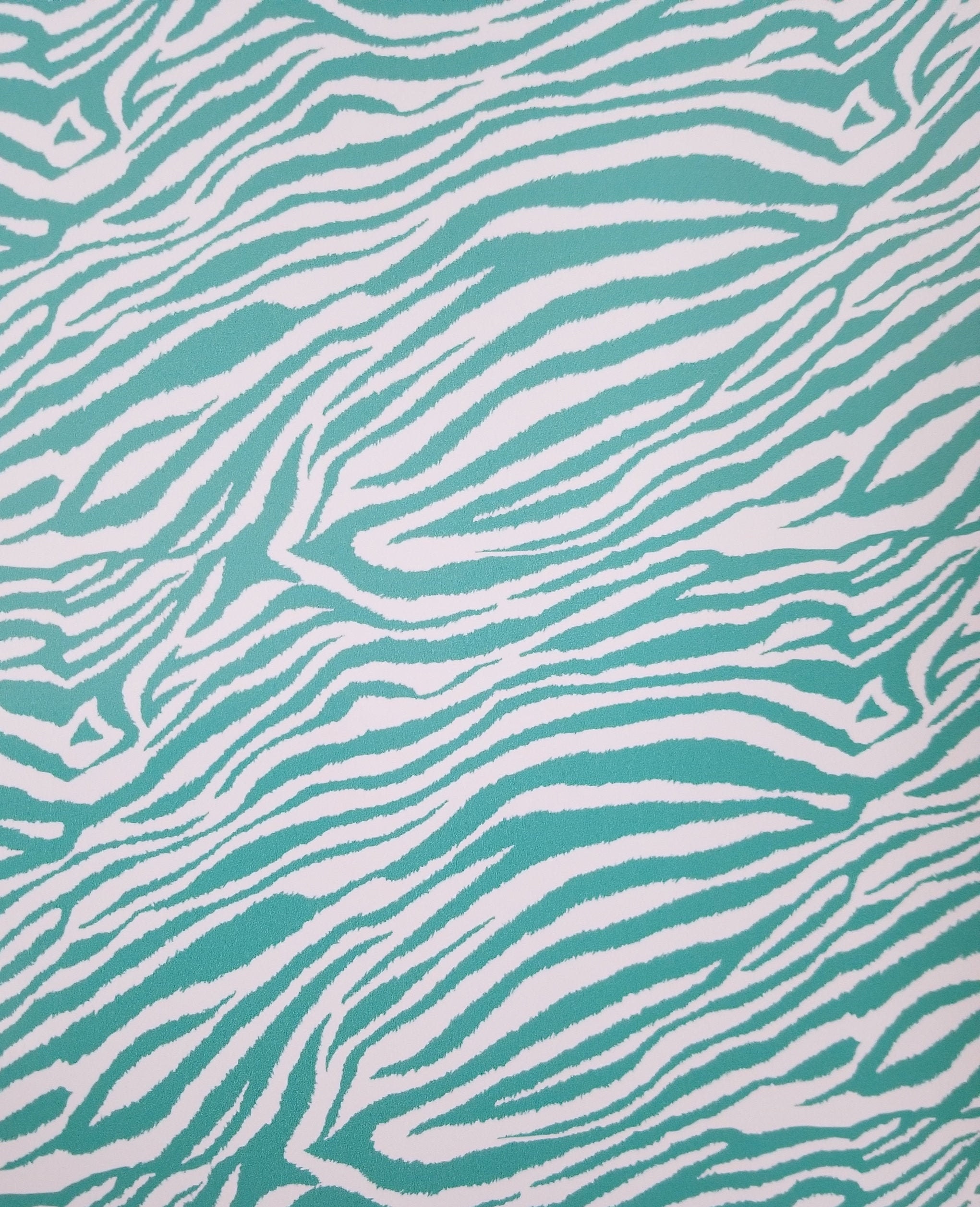 ZEBRA NAME DECAL Zebra Print Name Sticker Zebra Print | Etsy