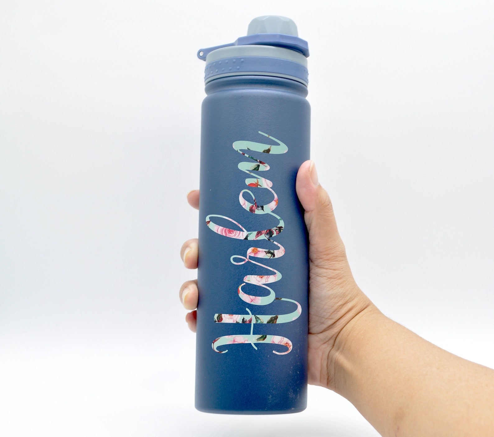 FLOWER NAME DECAL Flower Name Sticker Flower Decal | Etsy