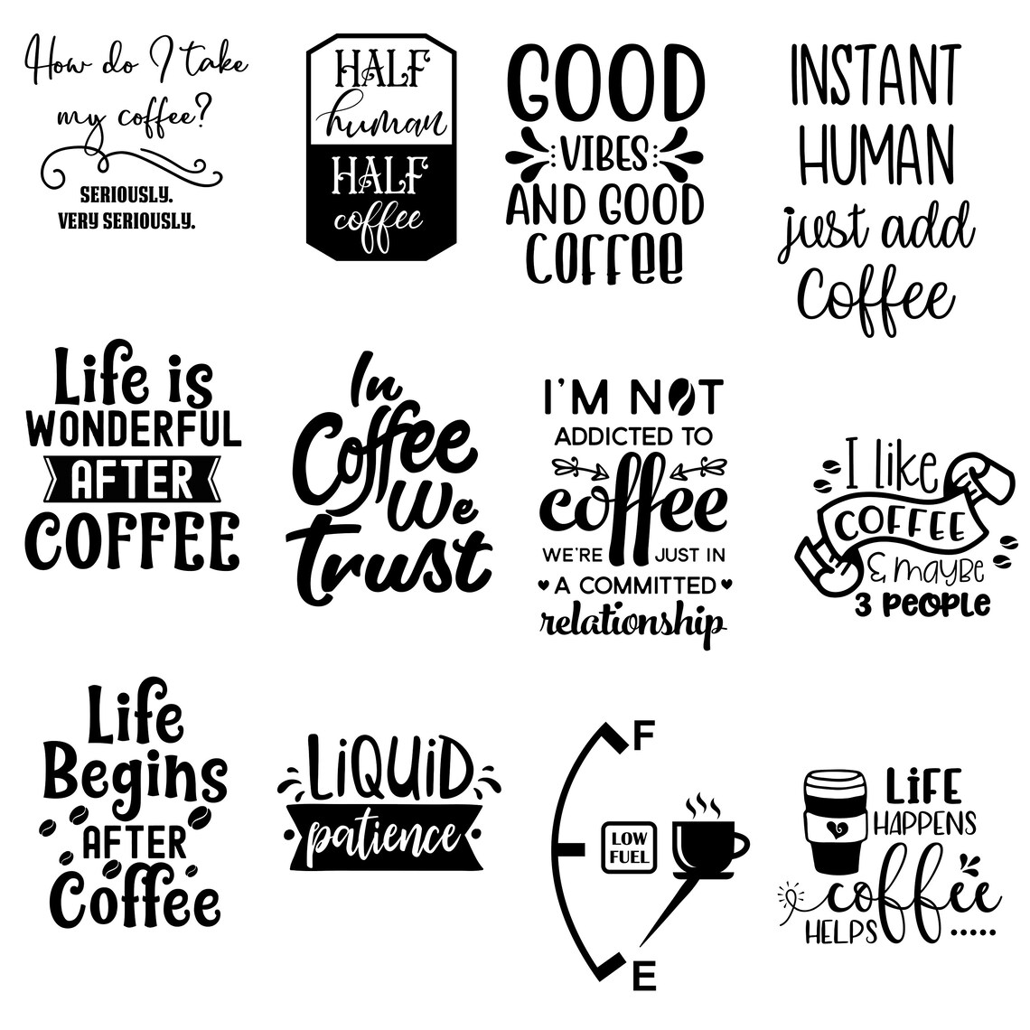 VINYL MUG DECALS Yeti Decals Coffee Decals Custom Decals | Etsy