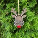 Personalized Reindeer Ornament | Kids Ornament | Personalized Wood ...