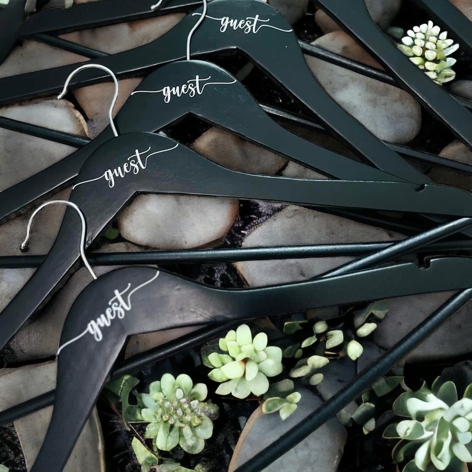 Custom Wooden Hangers, Bridal Accessories, Bride Gifts, Bridal Party ...