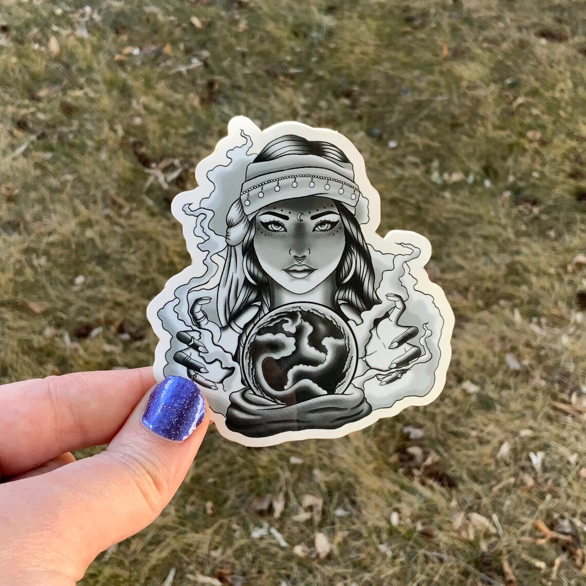 Fortune Teller Sticker WATERPROOF - Etsy