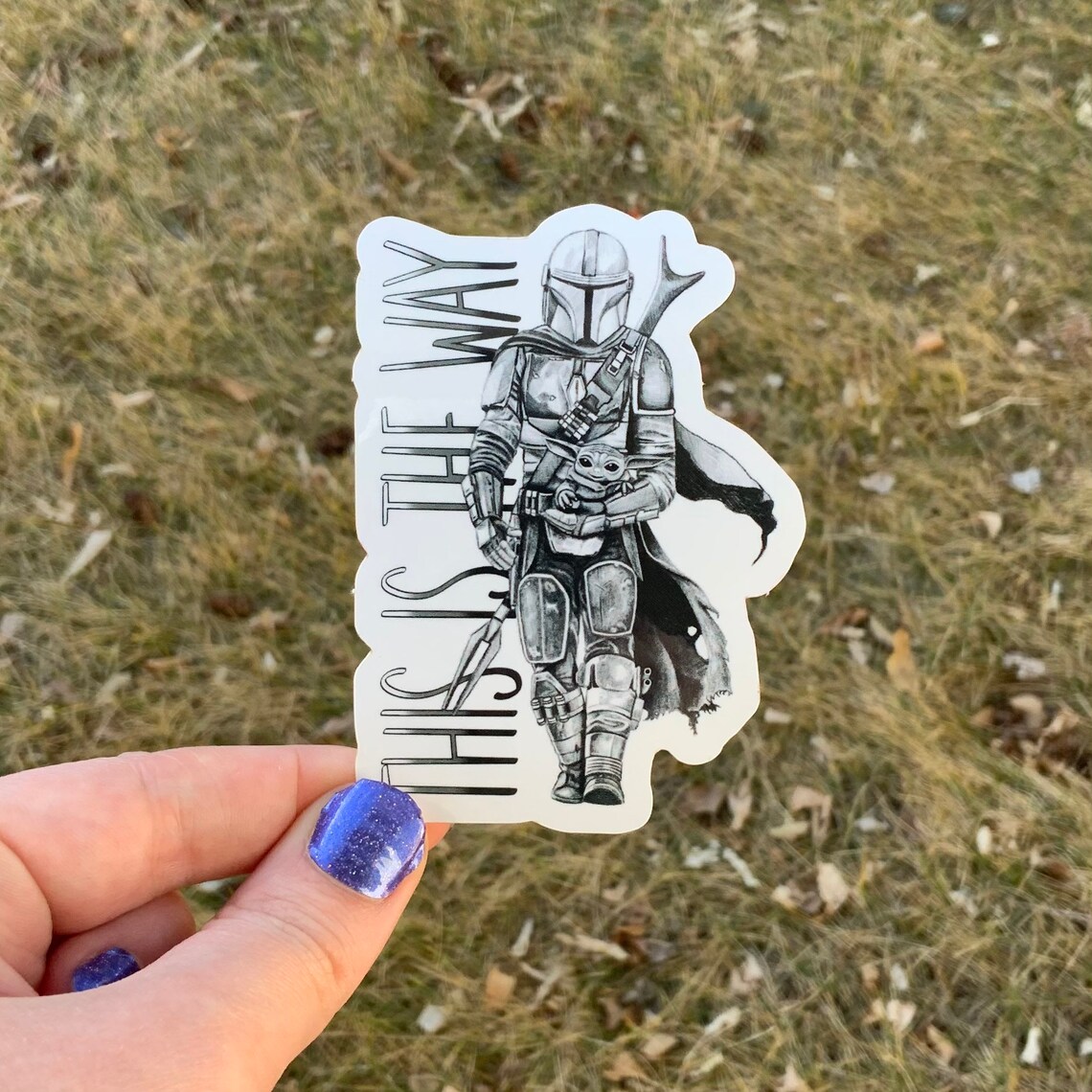 This Is The Way Sticker WATERPROOF | Etsy