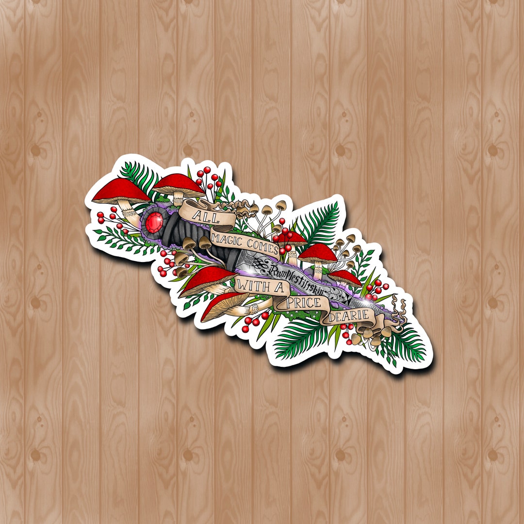 Dark One Dagger Sticker (WATERPROOF) - Etsy