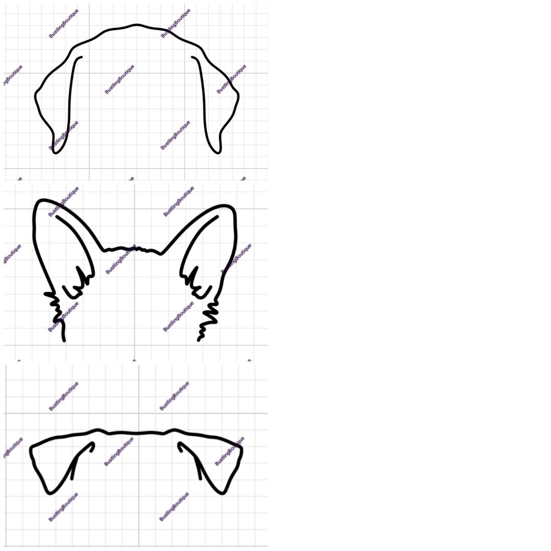 Dog Ear Decal, Decals, Dogs, Vinyl Decals, Jack Russell, Corgi, German ...