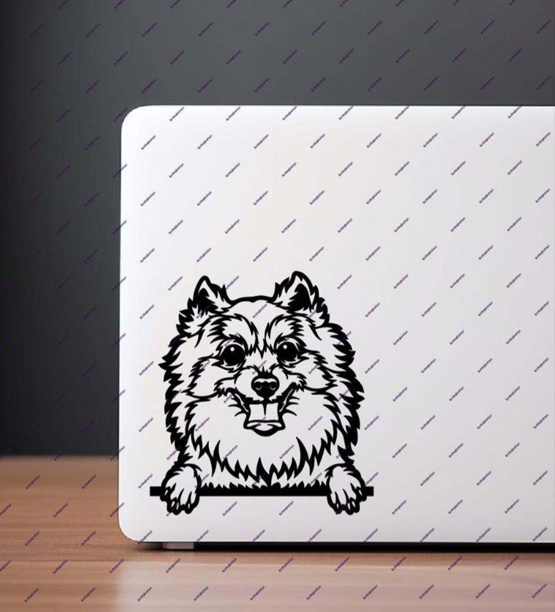 Pomeranian Decal, Car Decal, Laptop Decal, Pomeranian Mom Decal - Etsy