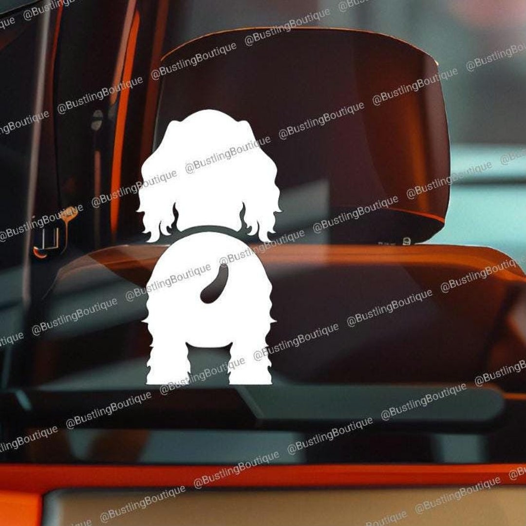 Cocker Spaniel Decal, Cocker Spaniel Butt Decal, Dog Mom, Car Decal ...