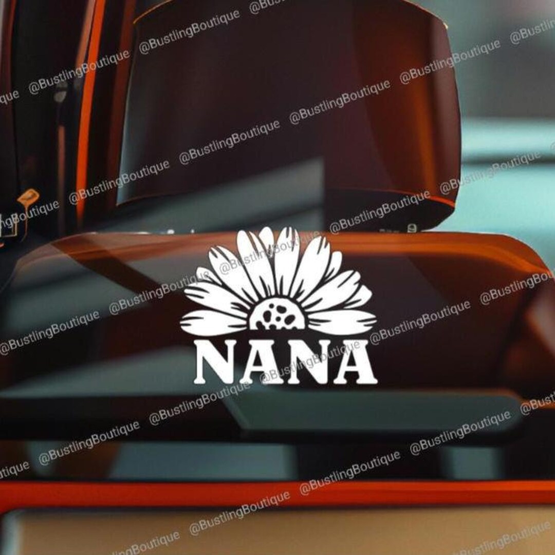 Nana Decal, Car Decal, Nana Car Decal, Free Shipping - Etsy