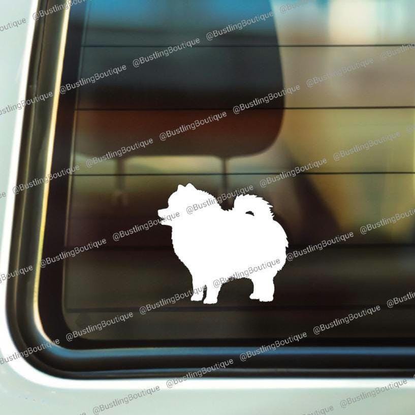 Pomeranian Decal, Car Decal, Free Shipping - Etsy