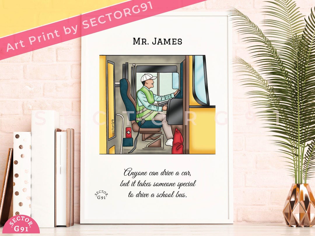 School Bus Driver Best Driver Gift Elementary School Driver Back to ...