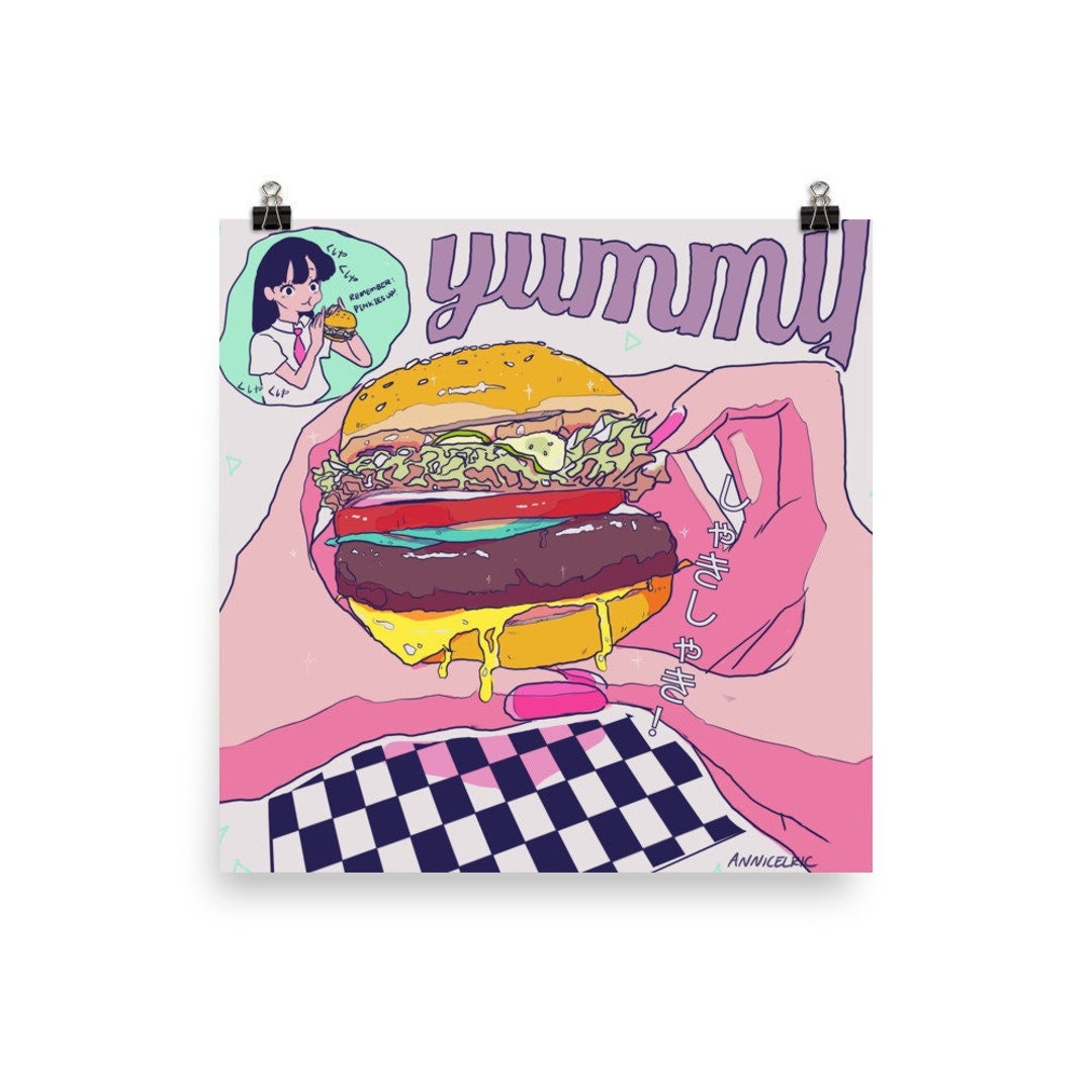 Yummy Poster - Etsy