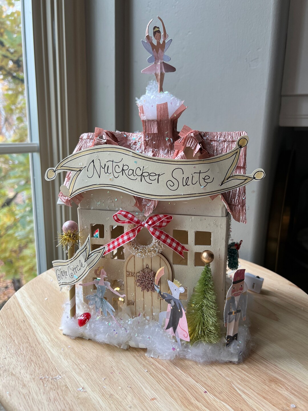Nutcracker Suite Christmas Cottage - Etsy
