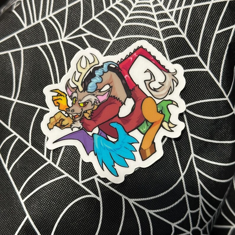 MLP Villain 2.5 in Transparent Stickers [RESTOCKED] - Etsy
