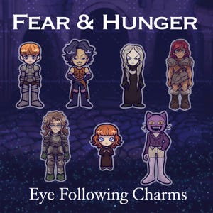 Fear and Hunger Following Eye Charms [RESTOCKED] - Etsy
