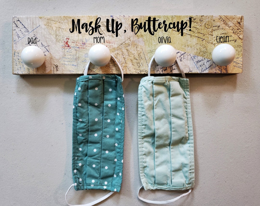 Face Mask Hanger/holder Hangup - Postcards - Etsy