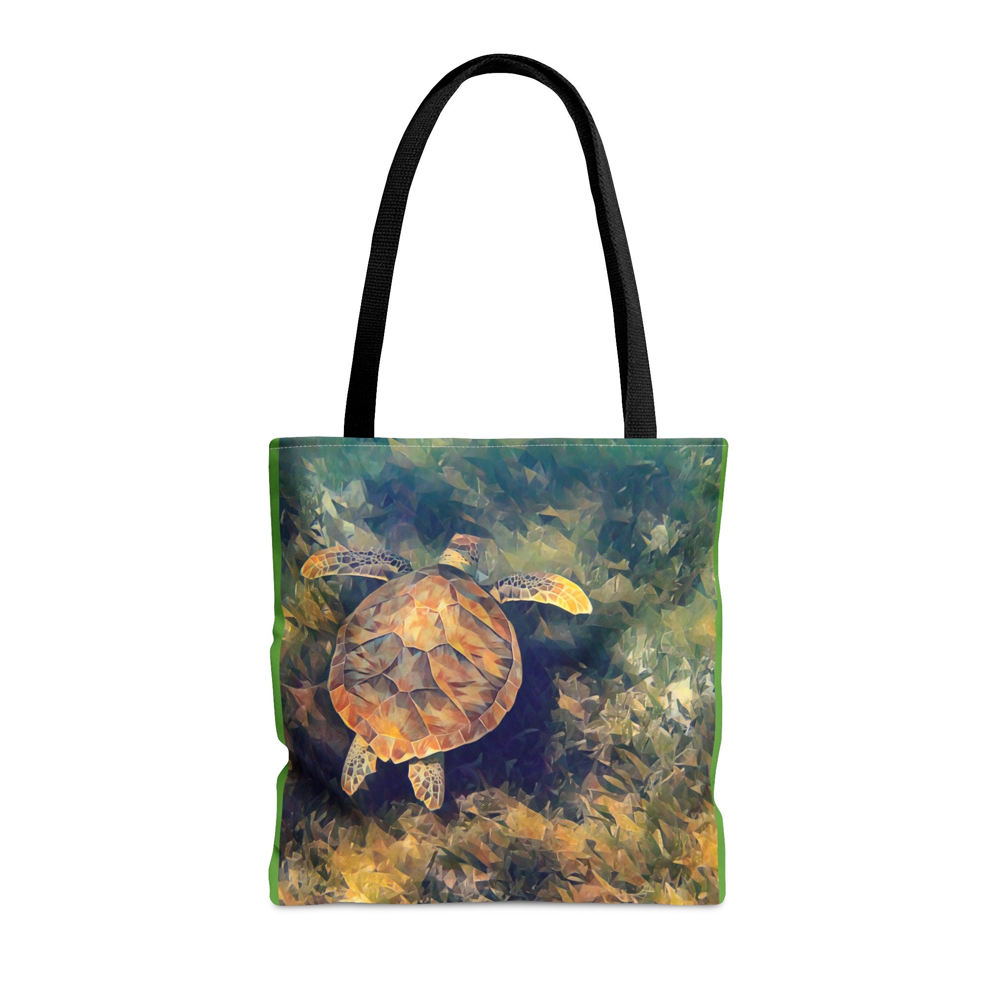 Sea Turtle Tote Bag in Three Sizesmarket Totewalker - Etsy