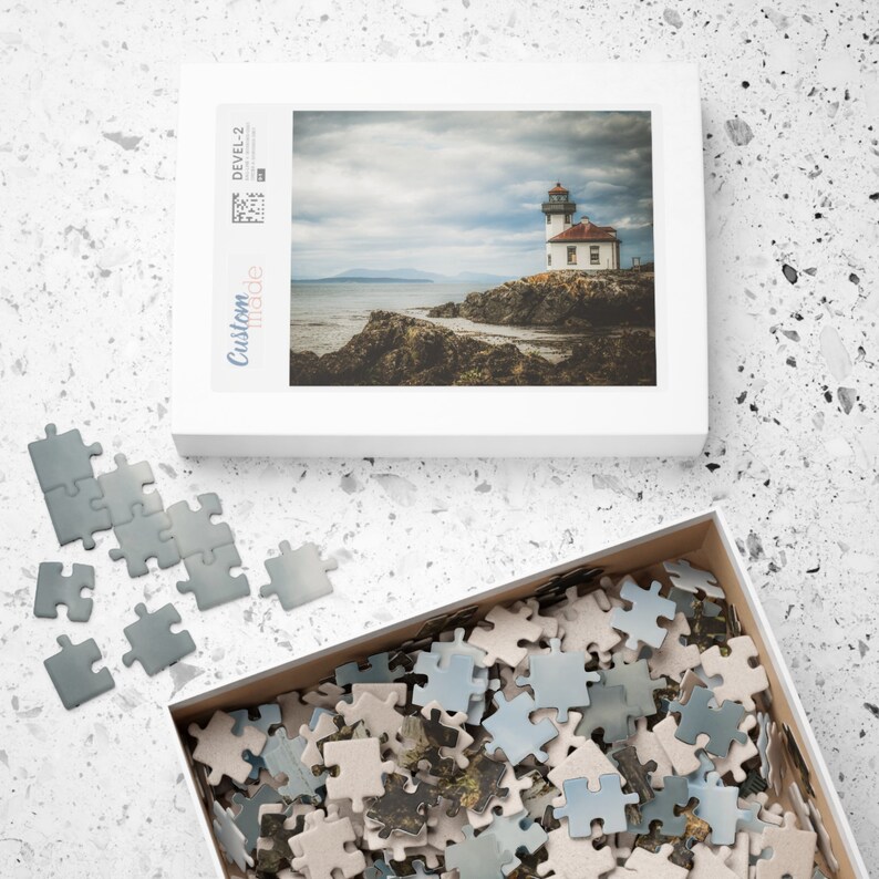 Lime Kiln Lighthouse Photo Jigsaw Puzzle Available in 4 Sizes, Friday ...
