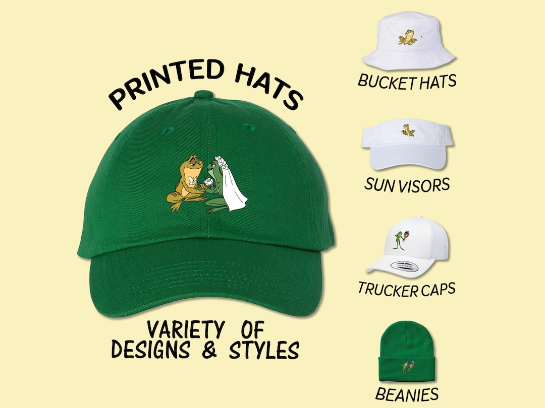 Prince Naveen the Princess and the Frog Hat Full Color Printed Hat ...