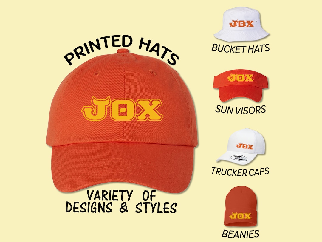 Monster Inc. Jaws Theta Chi JOX Hat Full Color Printed Hat Trucker Hat ...
