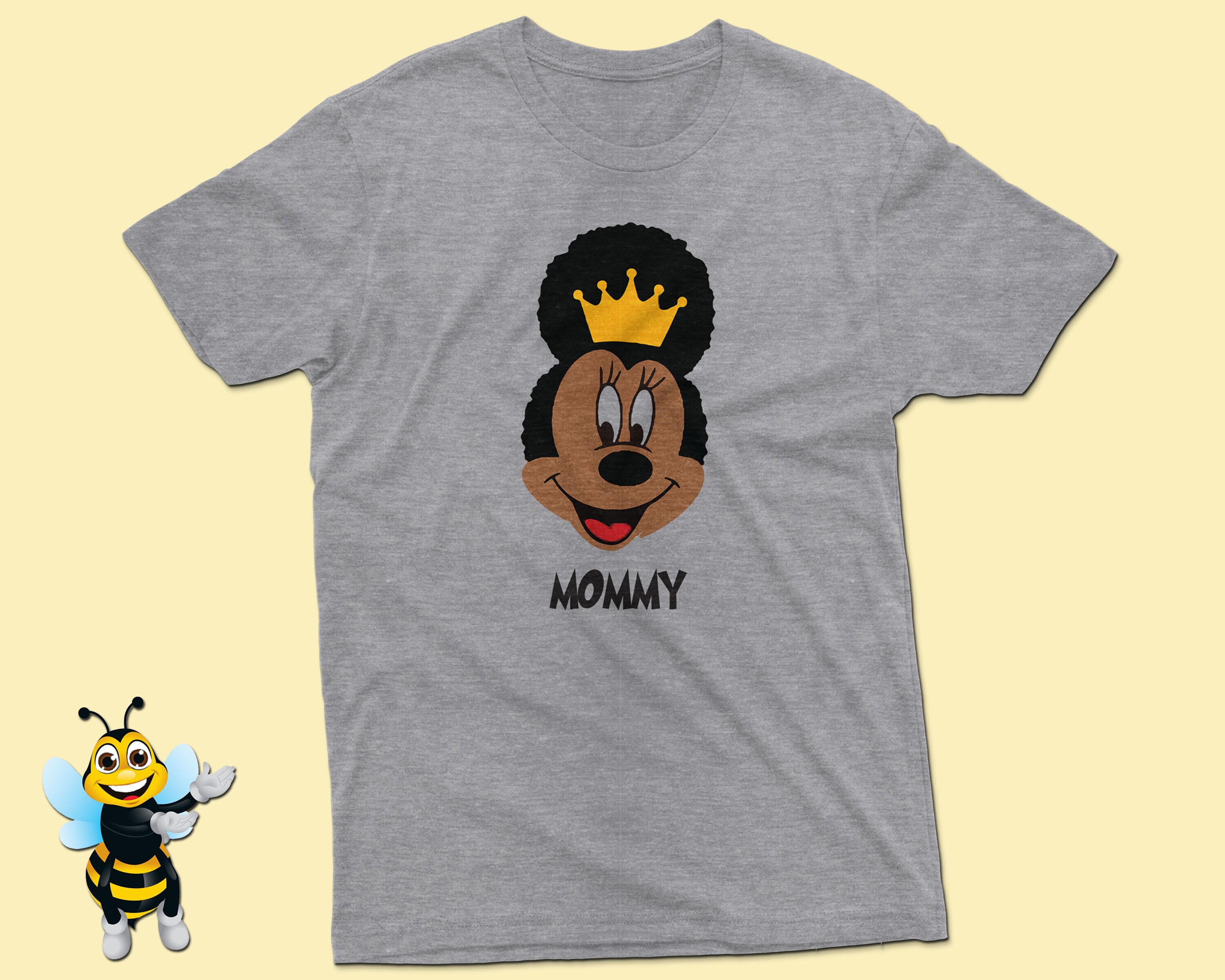 Afro Family T-shirts African Mickey Mouse and Minnie Mouse - Etsy UK