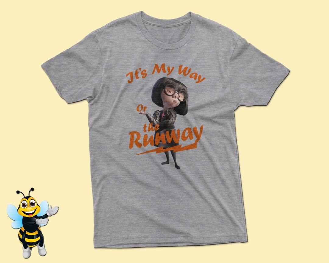 Disney Pixar the Incredibles Edna Mode My Way or Runway T-shirt, Disney ...