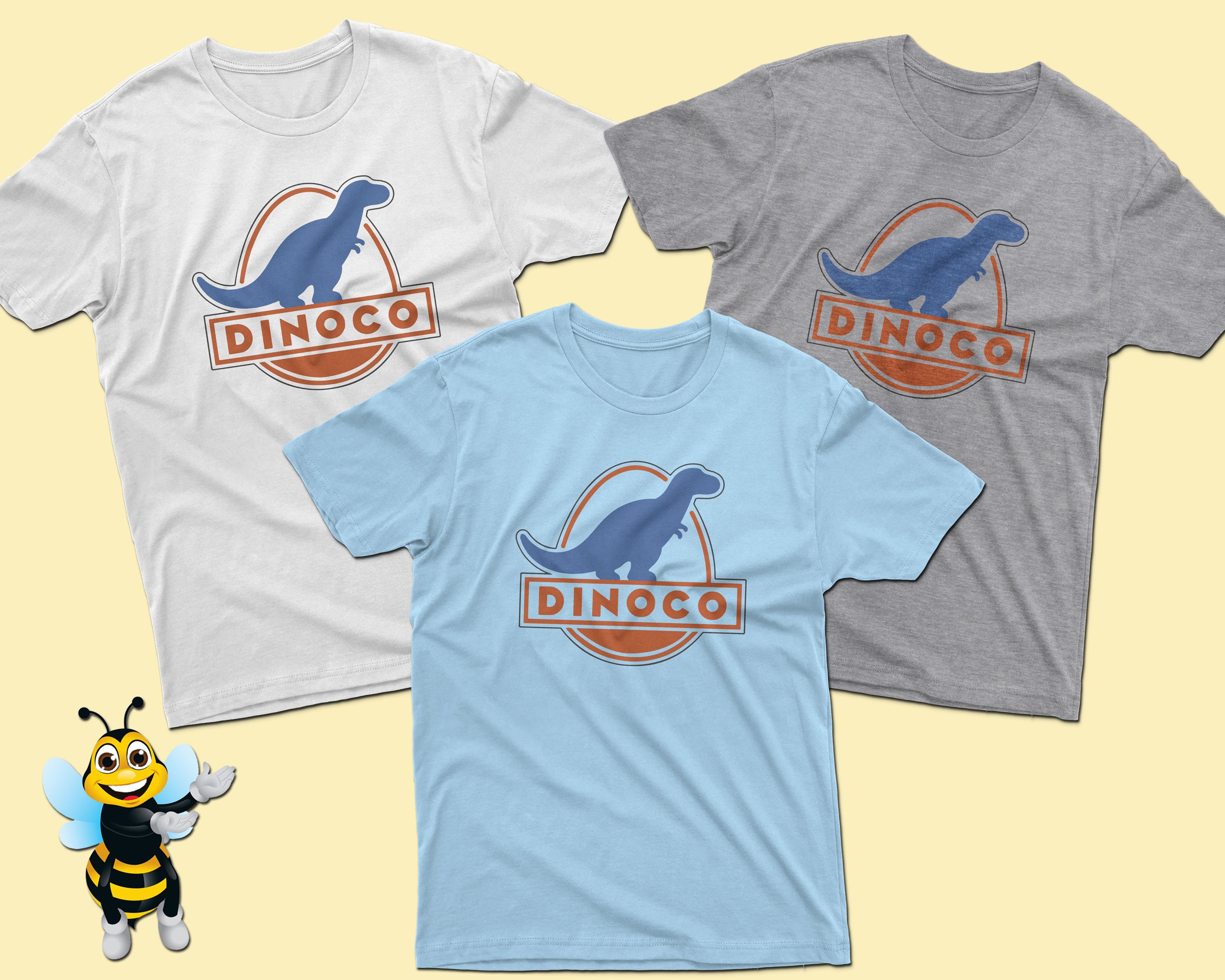 Disney Cars Iconic DINOCO Dinosaur Shirt Cars Dinoco T-shirt - Etsy