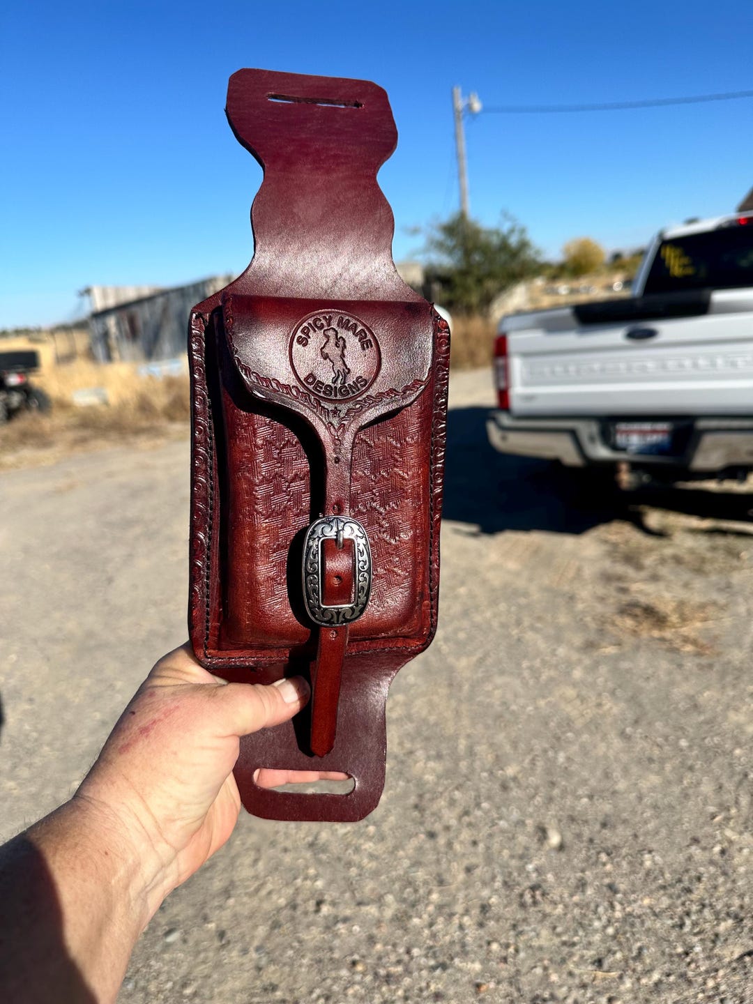 Back Cinch Cell Phone Holder - Etsy