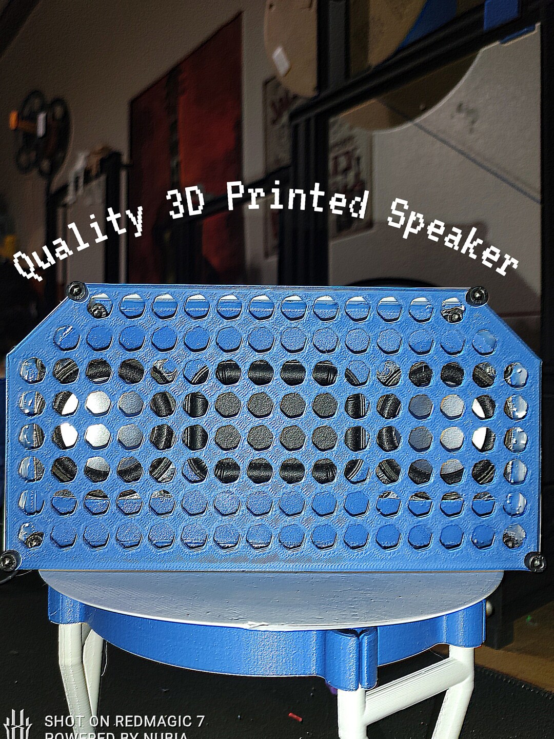 Custom 3d Printed Speaker Box Audio Video Games Anime Gift for Him Gift ...