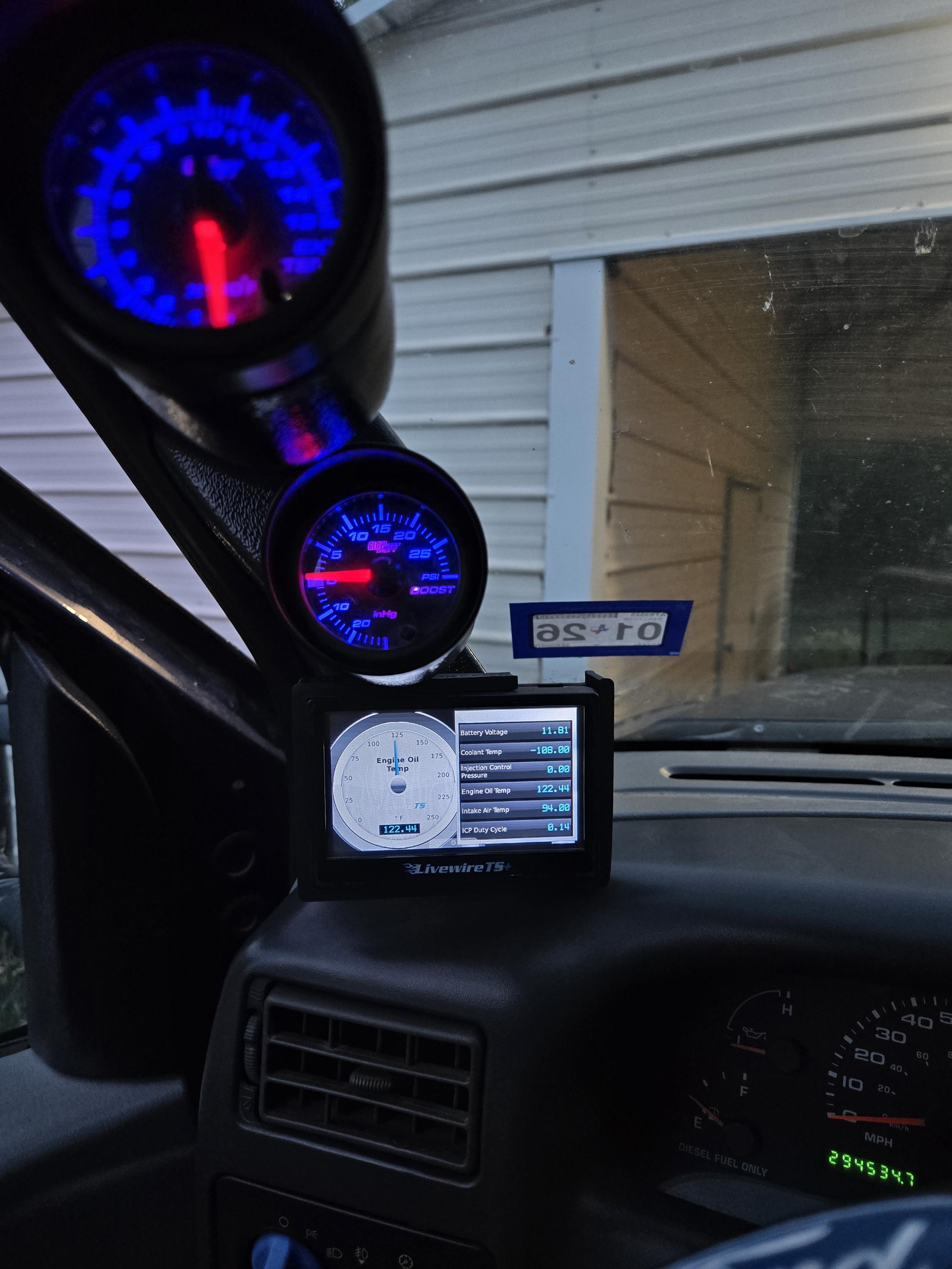 SCT Livewire TS Gauge Pod Mount Adapter: 3D Printed Dash Mount - Etsy