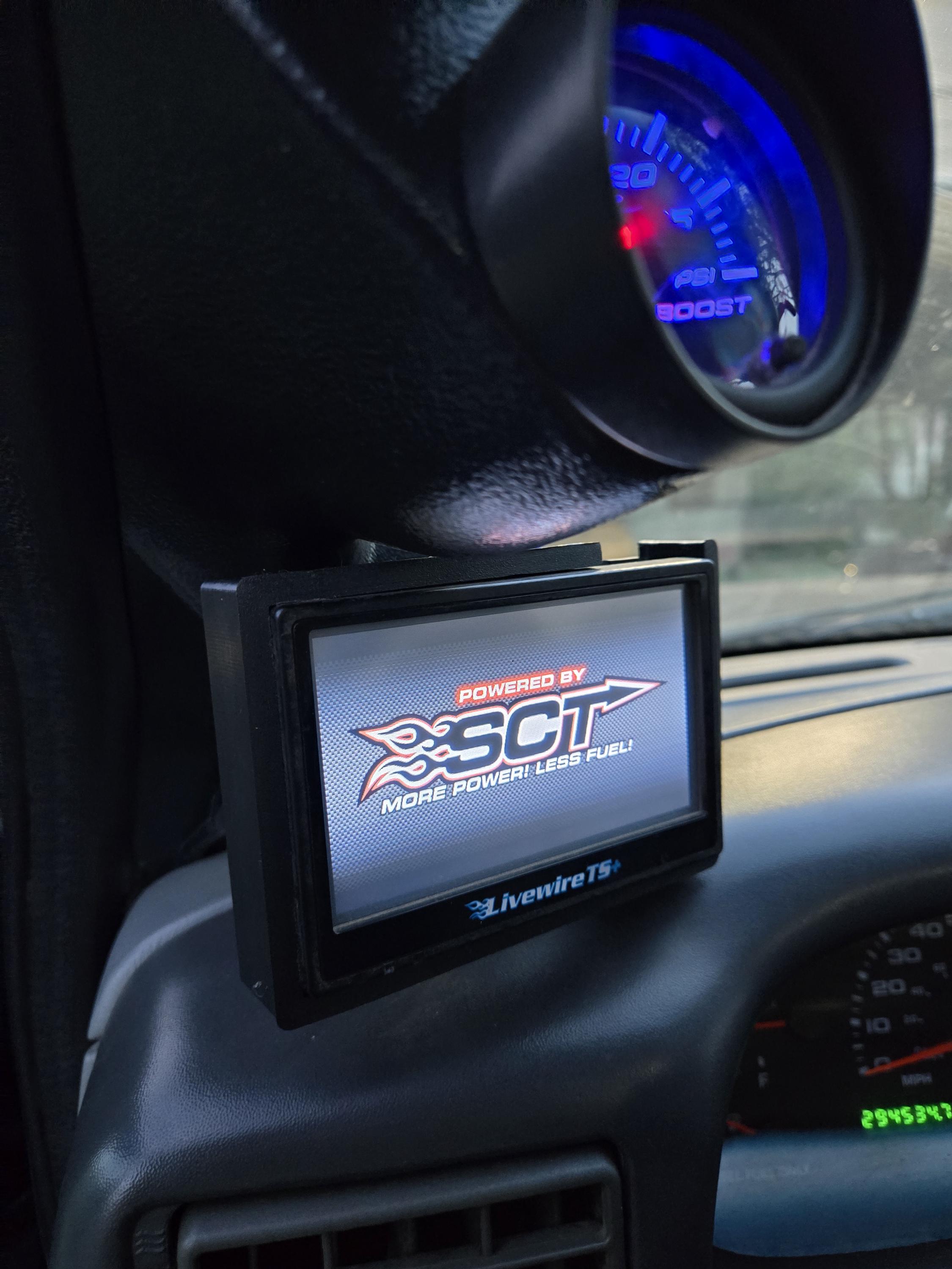 SCT Livewire TS Gauge Pod Mount Adapter: 3D Printed Dash Mount - Etsy