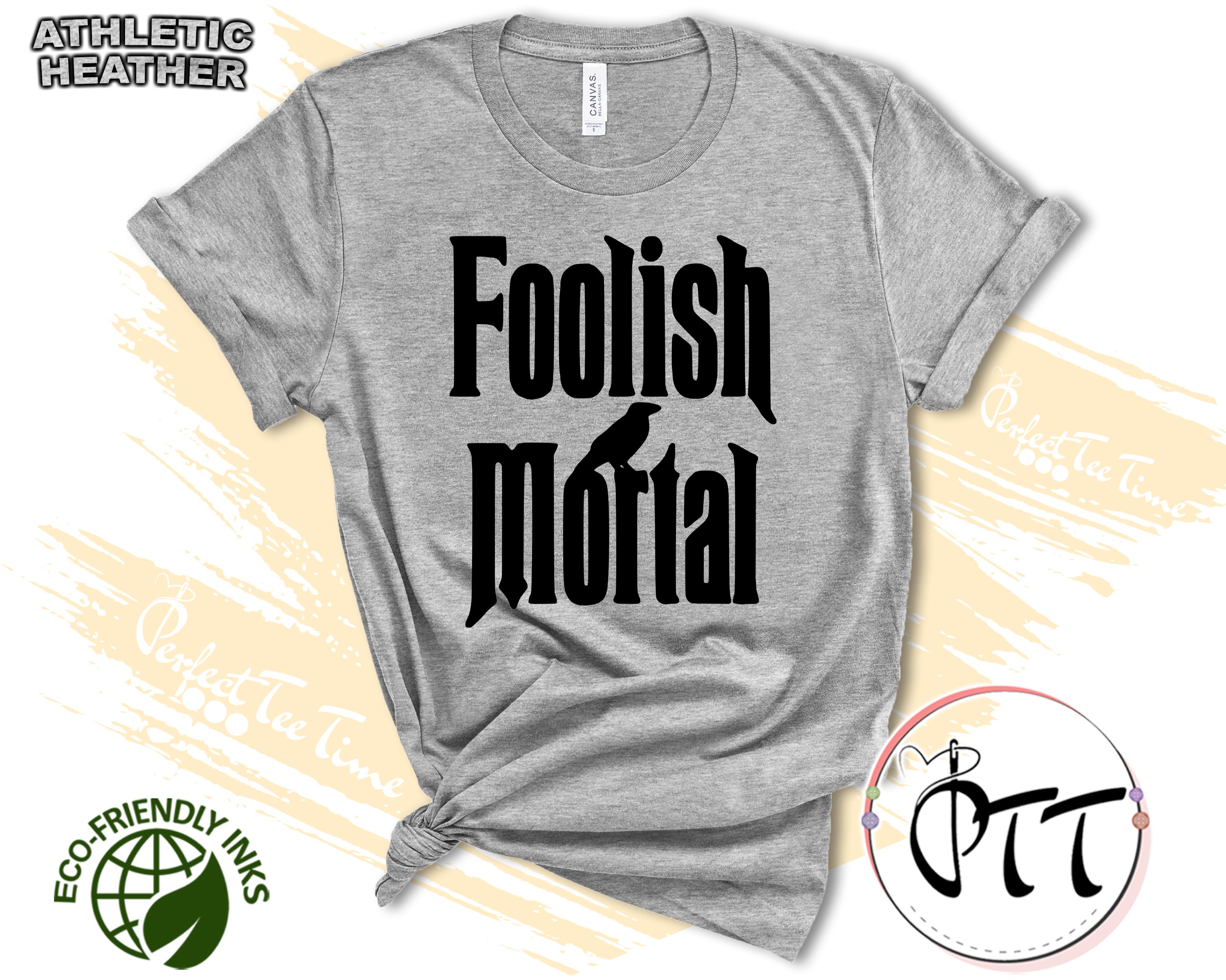 Foolish Mortal Shirt Disneys Haunted Mansion Shirt Wdw | Etsy