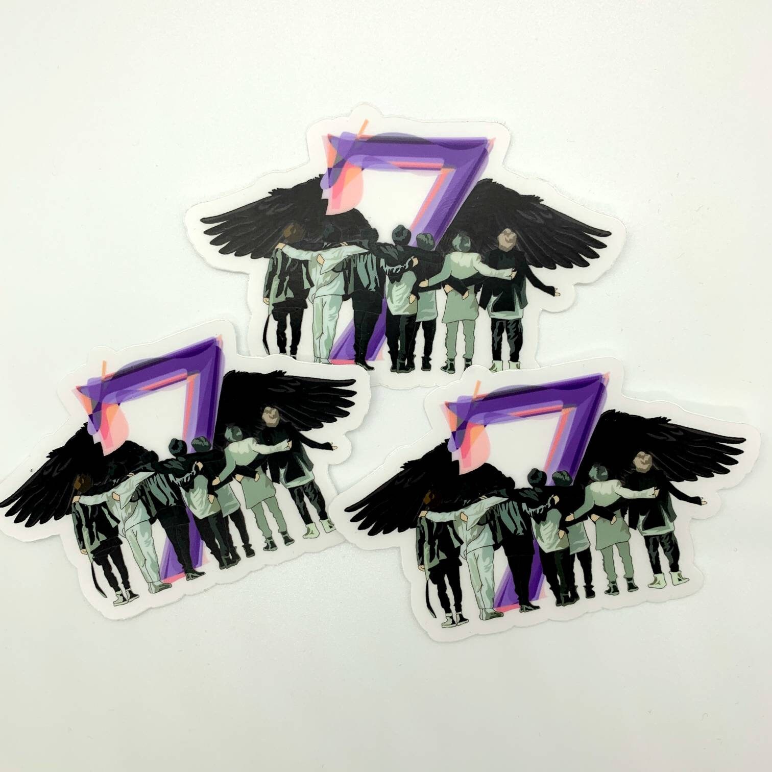 We Are Bulletproof: the Eternal BTS Clear Sticker - Etsy