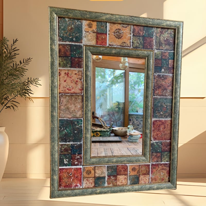 Mosaic Bedroom Mirror - Etsy