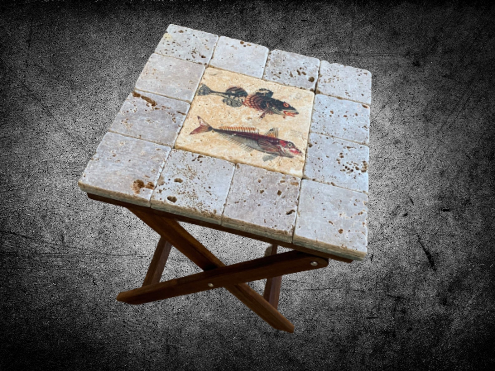Sea Table Foldable Tile Table Side Table Coffee Table - Etsy