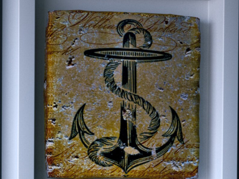 Set of Three Framed Ocean Tiles Sea Wall Décor Ocean | Etsy