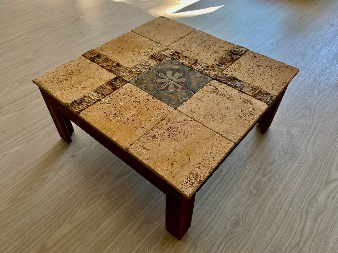 Unique Coffee Table Mosaic Coffee Table Concrete Coffee - Etsy