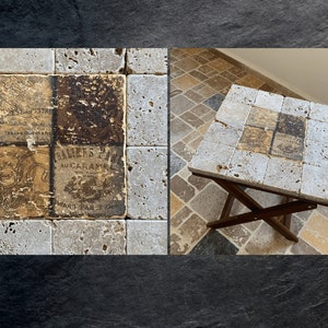 Sea Table Foldable Tile Table Side Table Coffee Table - Etsy