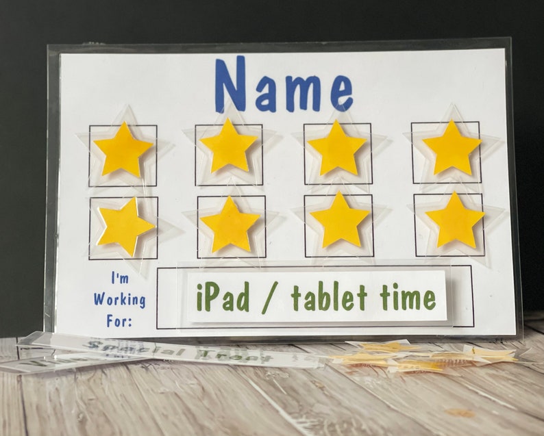 Token Board Reward Chart Personalized - Etsy